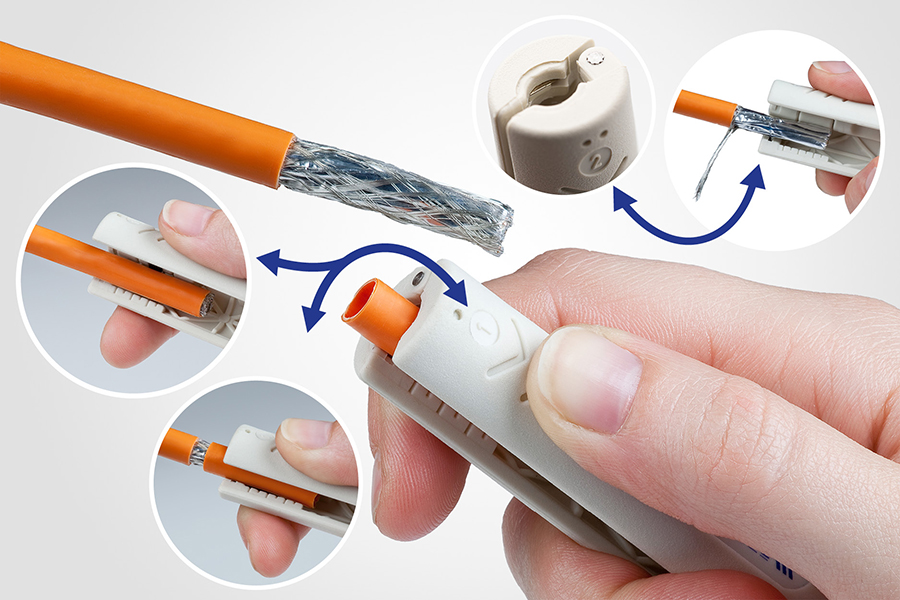 Stripping network cables correctly – how to do it professionally and safely